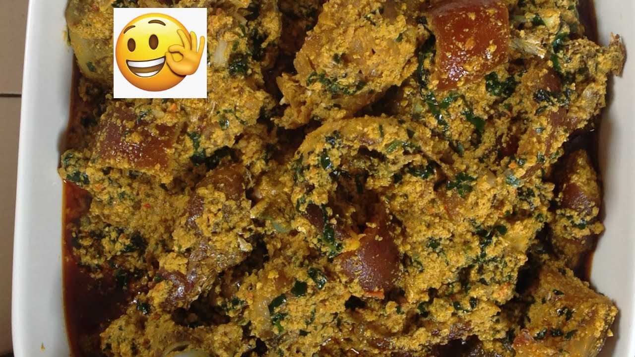 How to cook Authentic Egusi Soup - YouTube