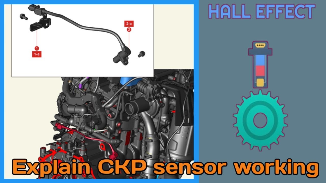 how to work crankshaft position sensor (CKP) | CKP sensor kaise kaam ...