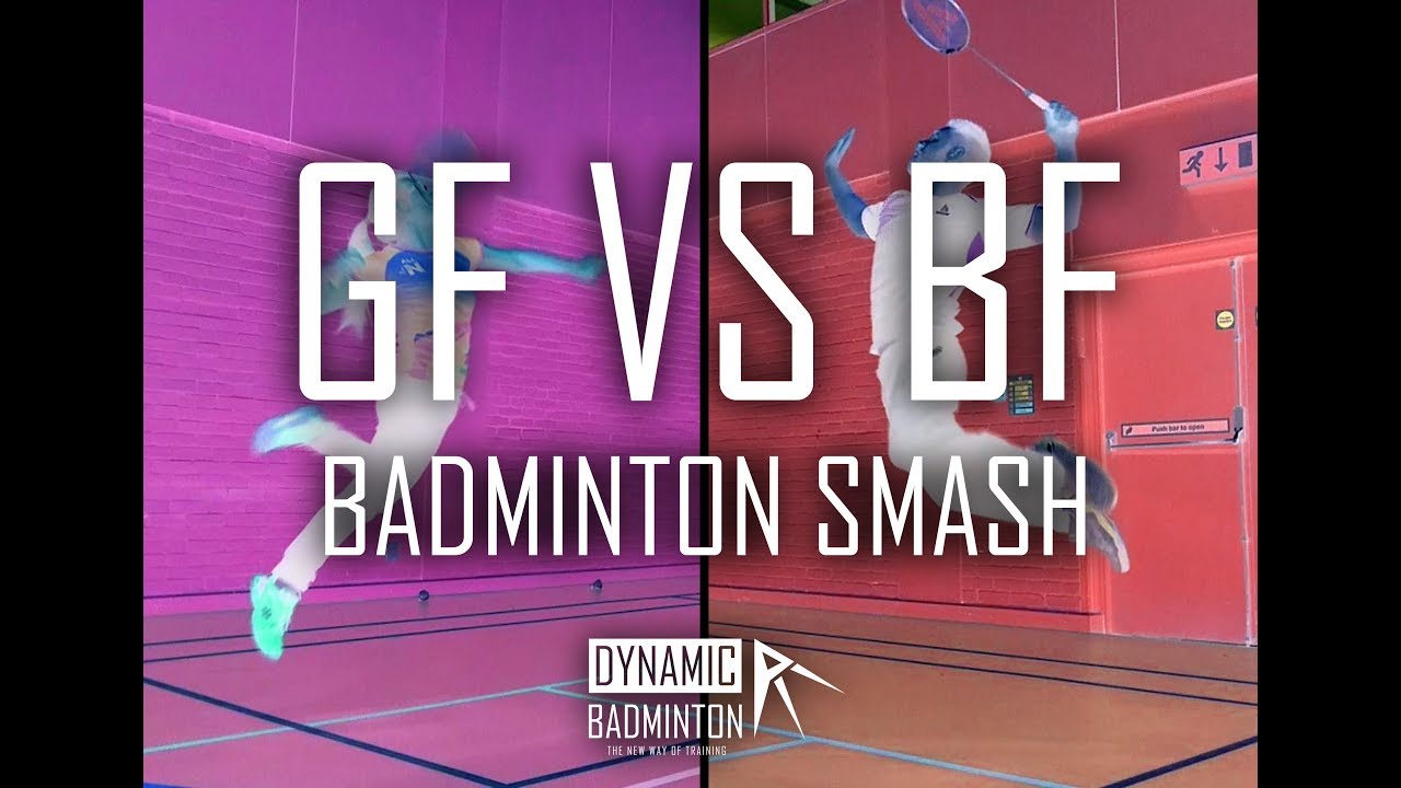 GIRLFRIEND VS BOYFRIEND (badminton smash) - YouTube