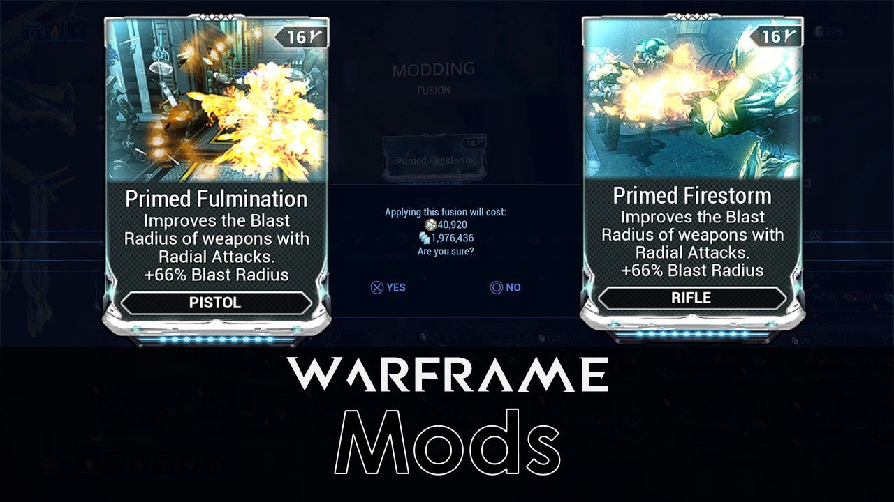 Warframe - Primed Fulmination & Primed Firestorm - YouTube