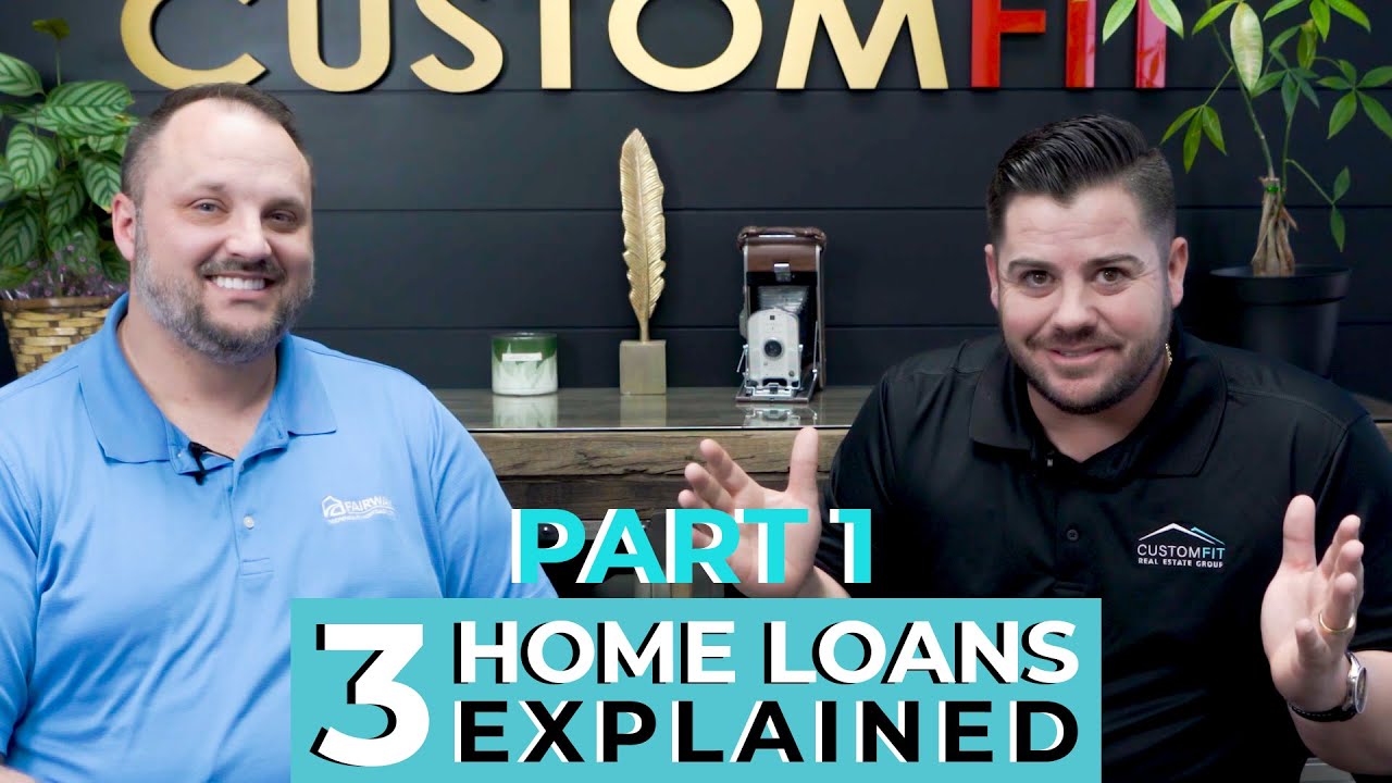 3 Home Loan Types Explained Conventional Fha And Va Mortgages Part