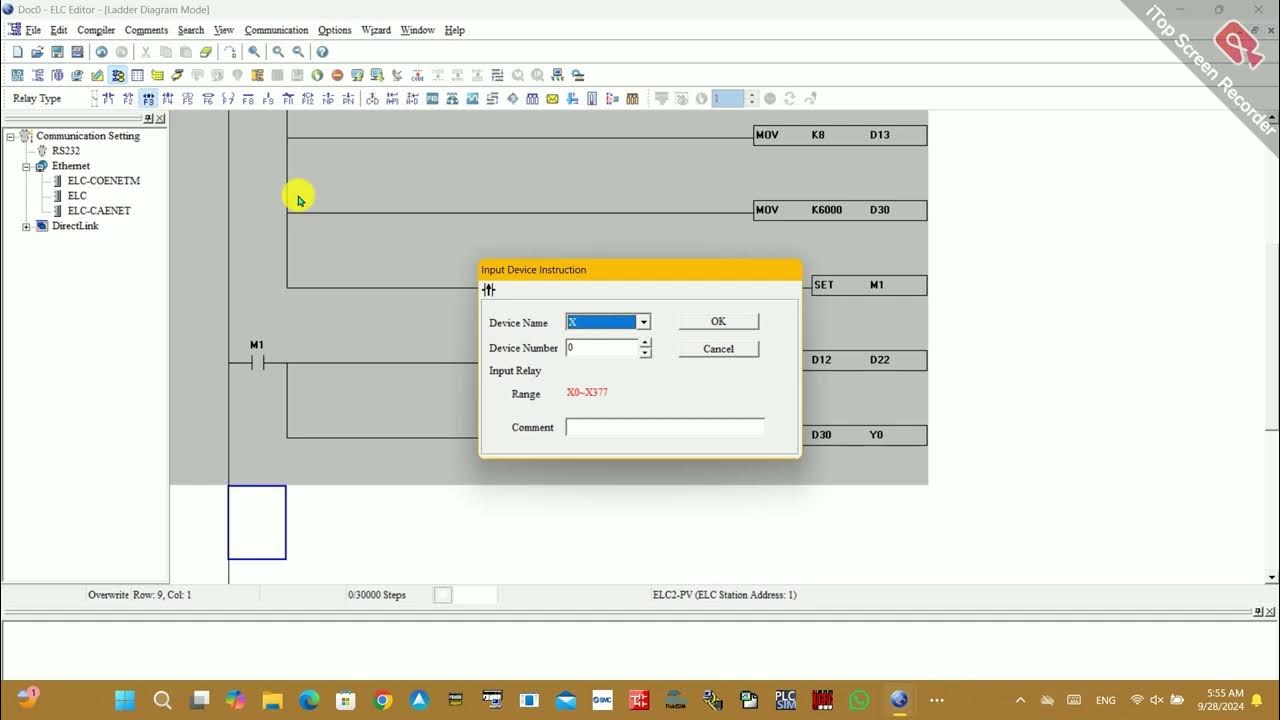 EATON PLC ELC [ GENERAL GPWM OUTPUT ] PROGRAMMING - YouTube