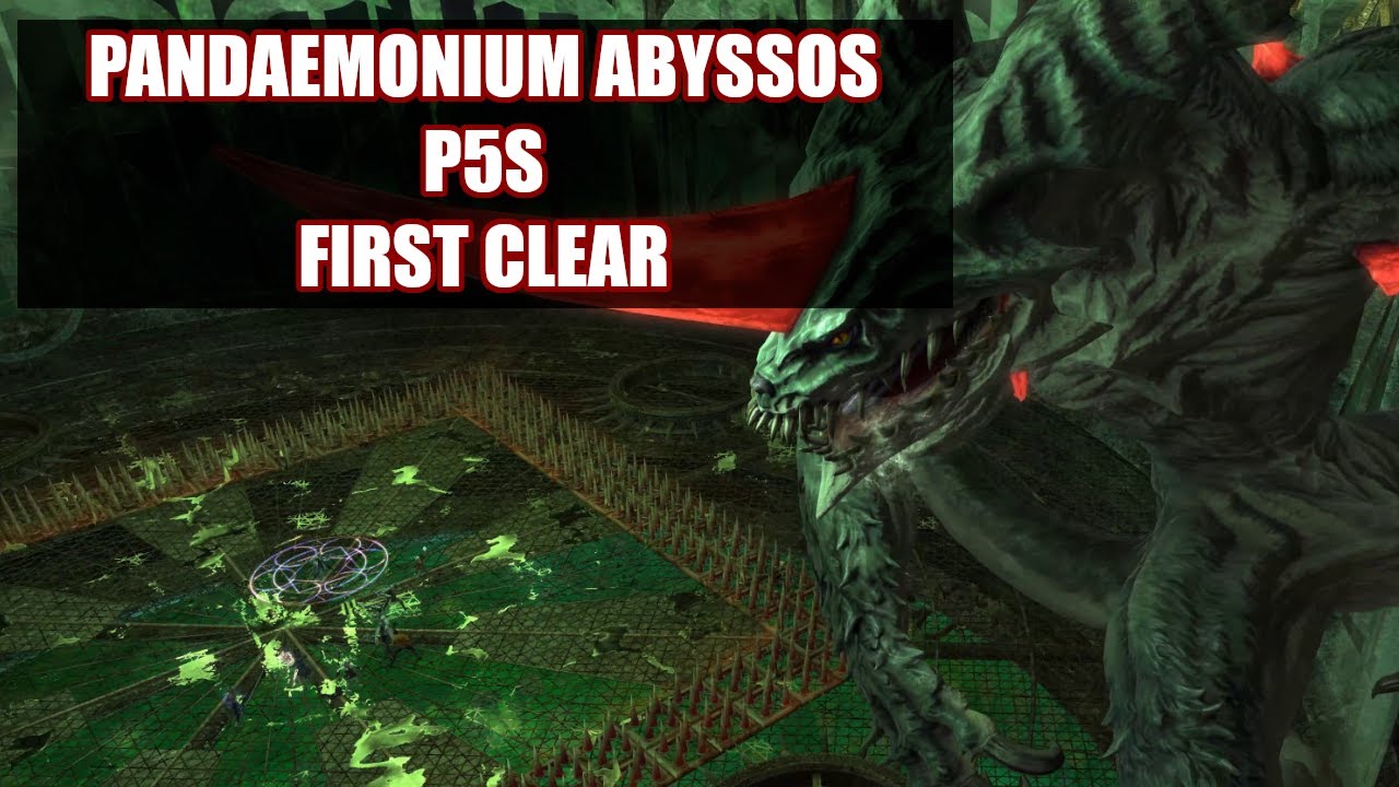 FFXIV Pandaemonium Abyssos Savage - Proto Carbuncle (P5S) First Clear ...