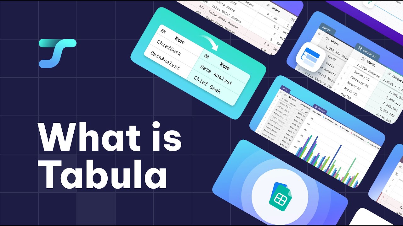 What is Tabula - YouTube