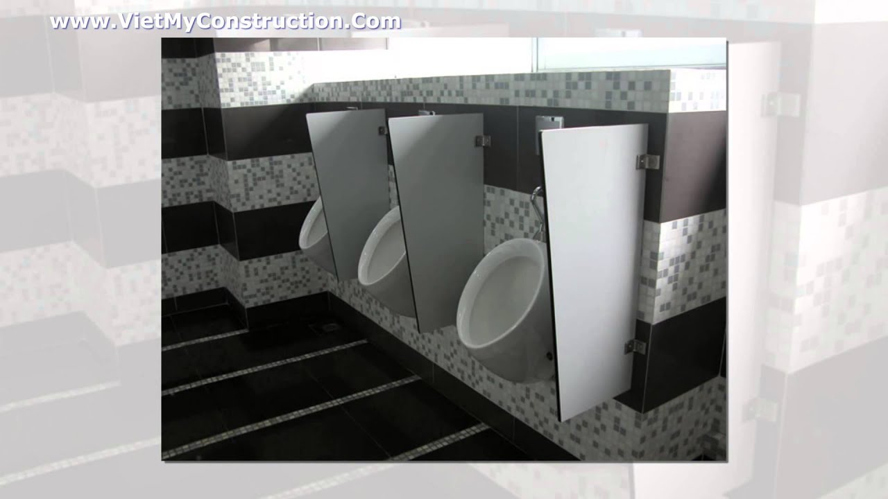 Vách Ngăn Formica / Toilet Partition - YouTube