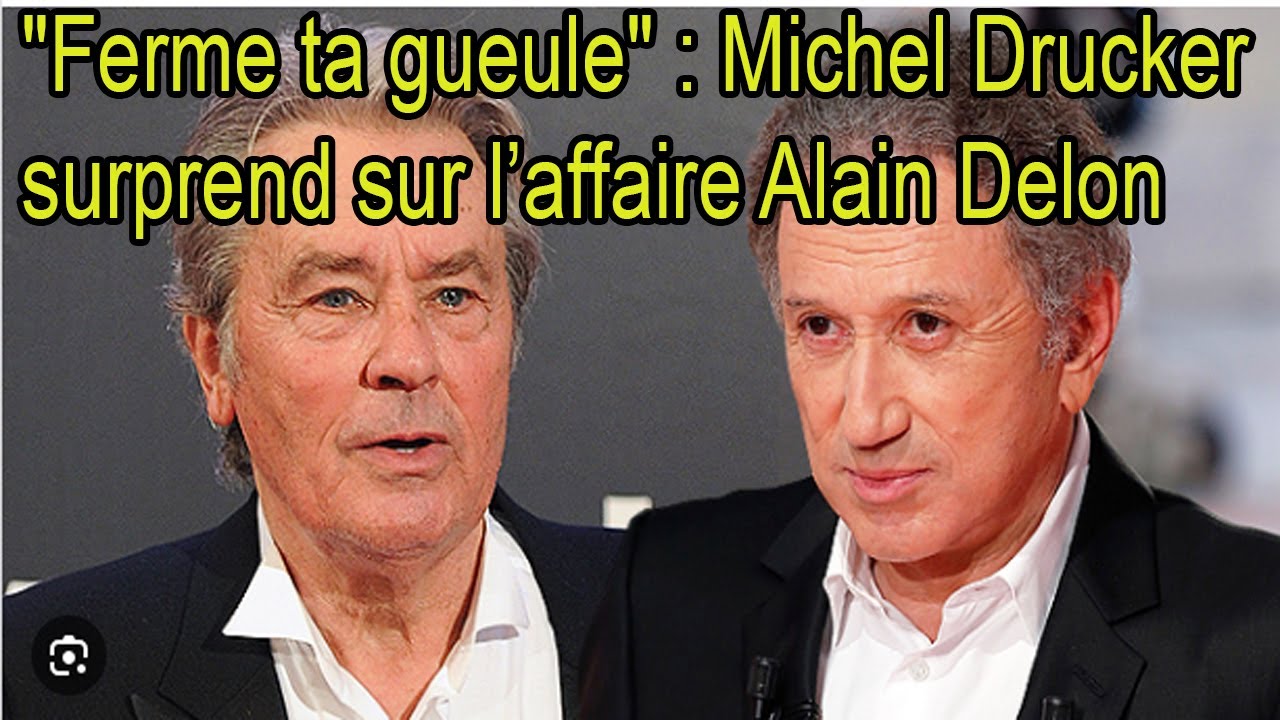 Michel Drucker et Alain Delon - YouTube
