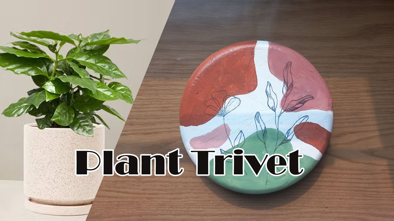 DIY Plant Trivet | Easy & Stylish Plant Stand - YouTube