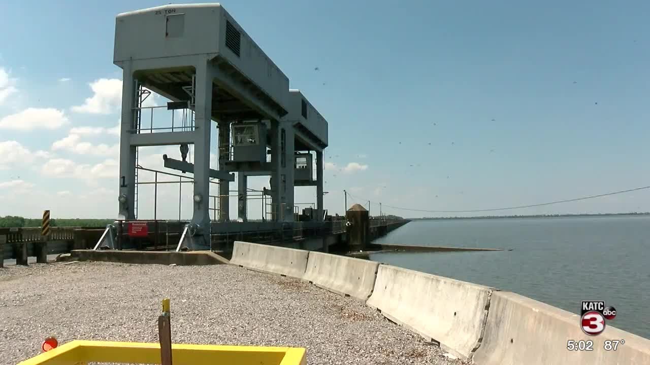 Morganza Spillway may be opened for third time in history - YouTube