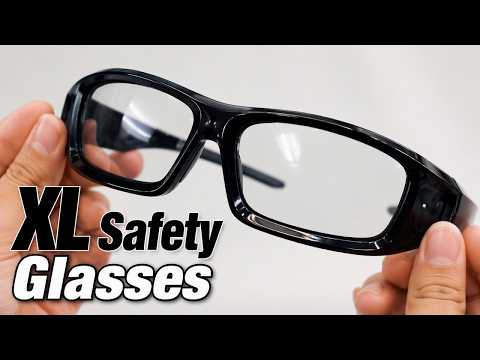 XL Wide Fit Wrap-Around Safety Glasses Review