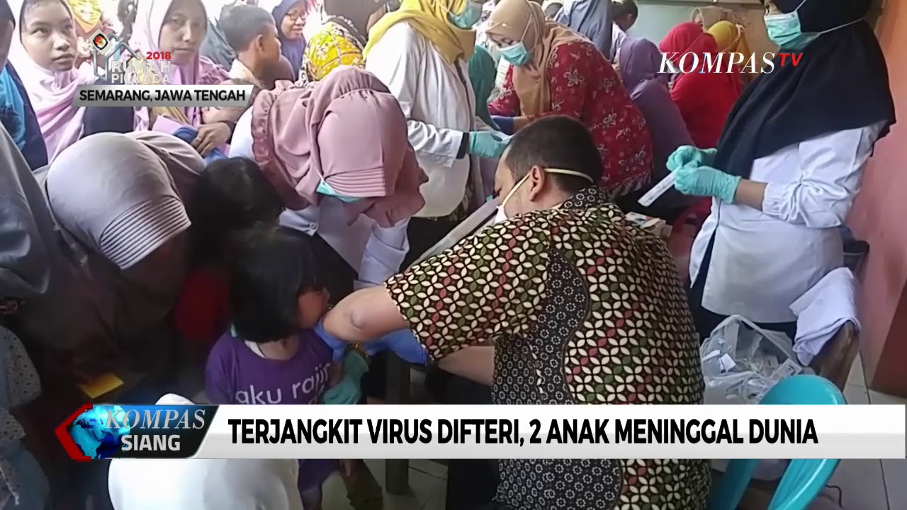 Terjangkit Virus Difteri, 2 Anak Meninggal Dunia - YouTube