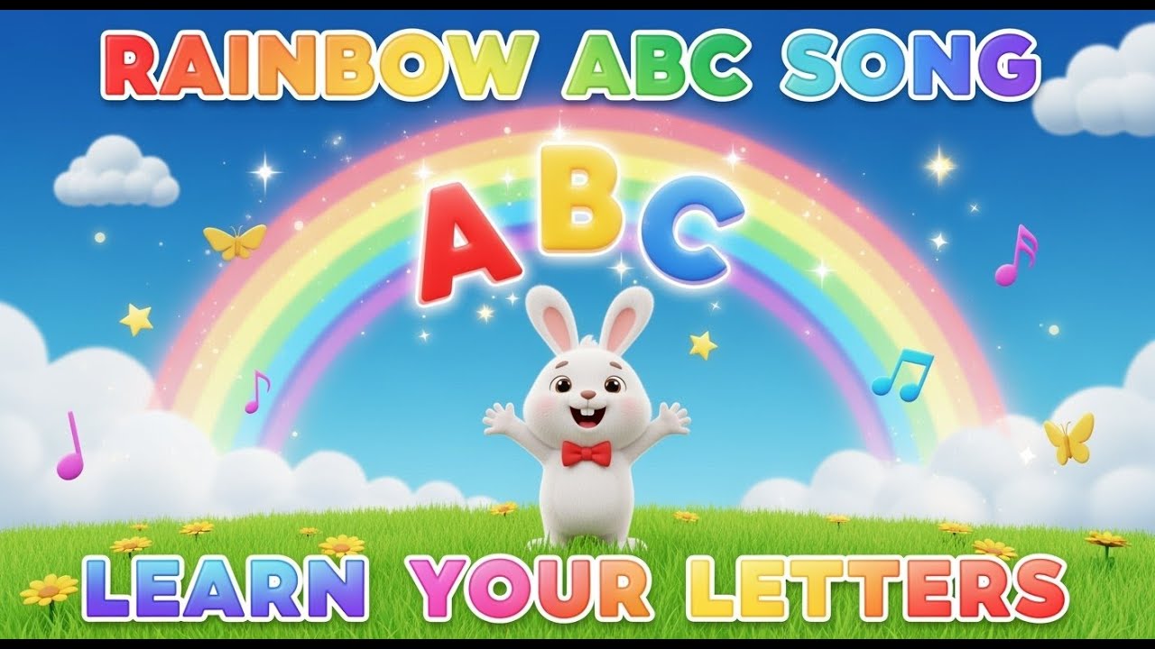 Rainbow ABC Songs for Toddlers Learn Your Letters - YouTube