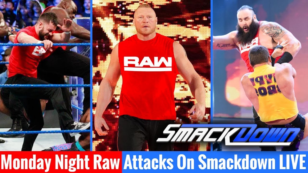 Raw INVADES & ATTACKS On Smackdown Live ! WWE Smackdown 13 November ...