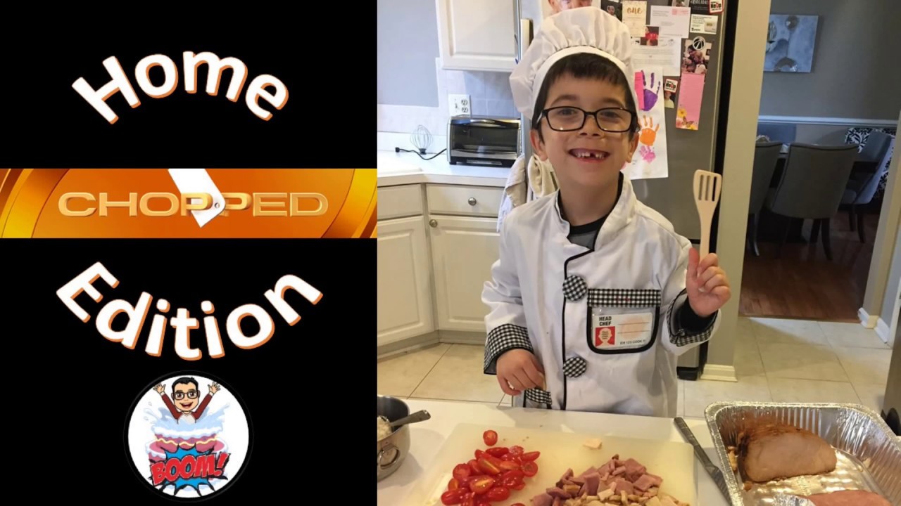 CHOPPED KIDS HOME EDITION: LEFTOVERS CHALLENGE - YouTube