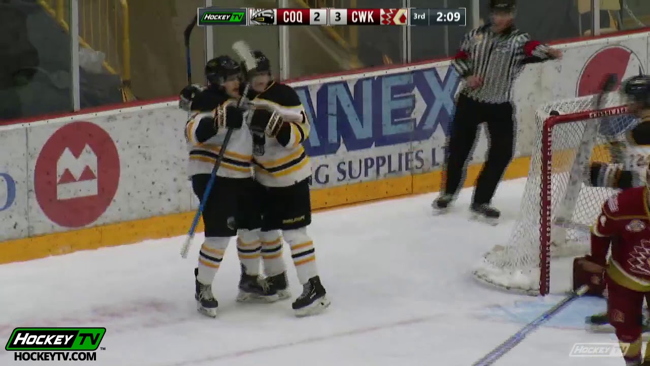 Connor Gregga 3-3 Jan. 17 at Chilliwack - YouTube