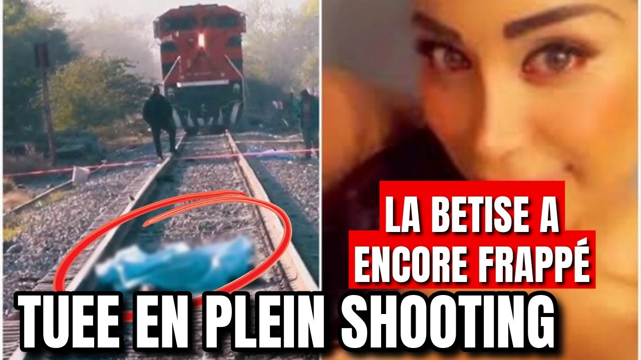 Une influenceuse meurt percuté par un train en plein shooting. - YouTube