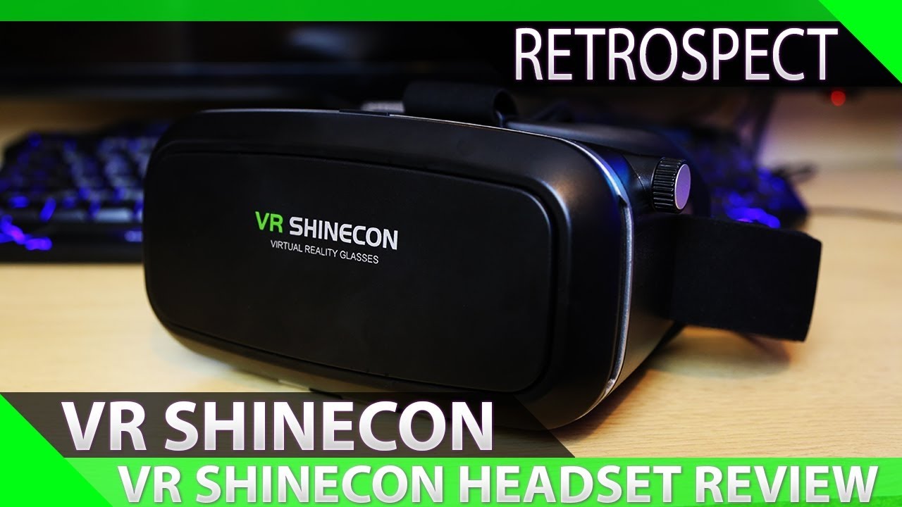 VR BOX SHINECON 3D Óculos de Realidade Virtual para Smartphones - YouTube