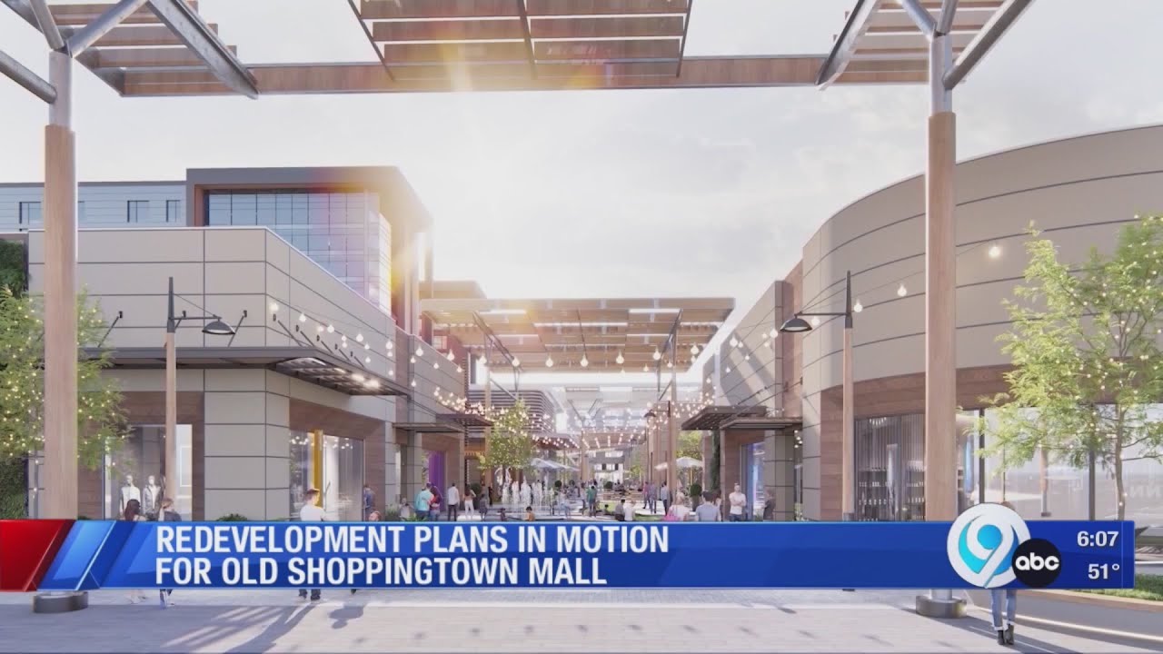 Redevelopment plans in motion for old Shoppingtown Mall - YouTube