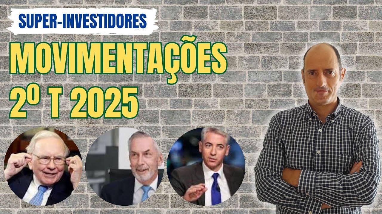O que Warren Buffett, Li Lu, Bill Ackman e Terry Smith compraran no 2º ...
