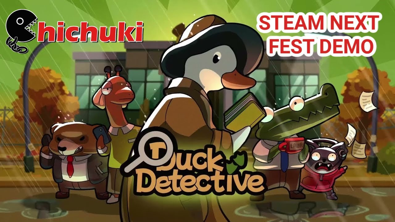 Dynamic De-Duck-tions! Duck Detective Steam Next Fest Demo - YouTube
