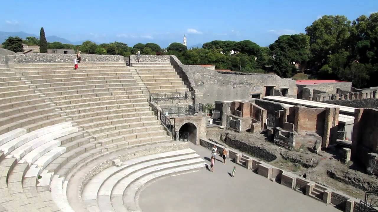 Pompeii - Theater - YouTube