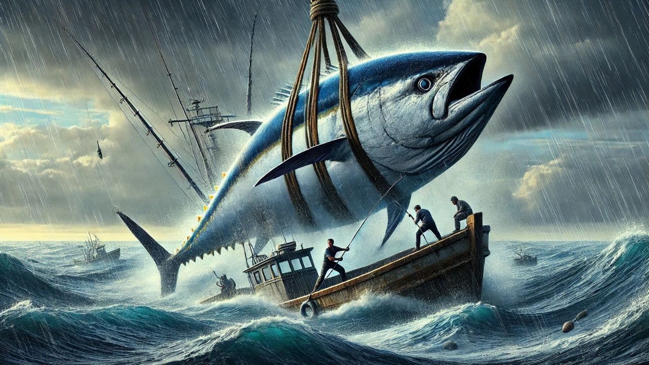 Catch Giant Tuna|Explore the dangerous fishing for tons of giant tuna ...