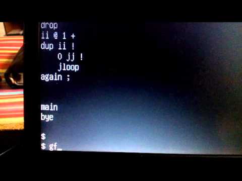 FORTH Program to simplify fractions. - YouTube