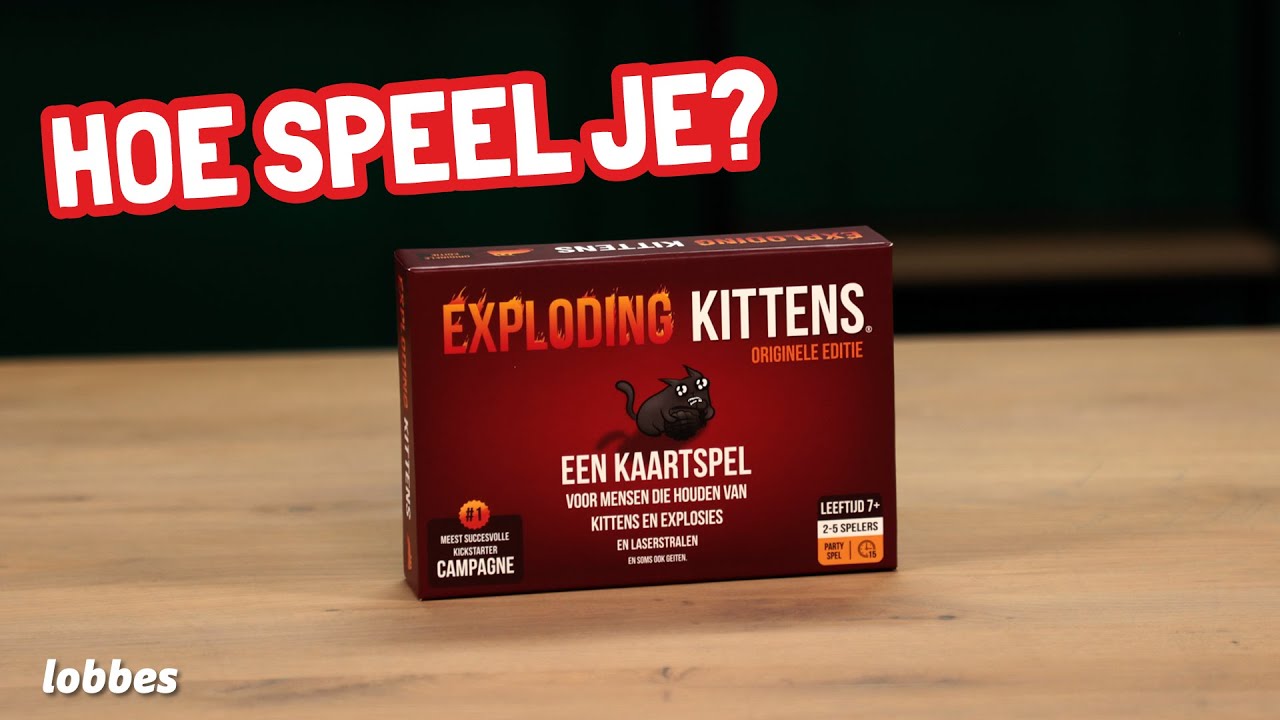 Hoe Speel je Exploding Kittens - YouTube
