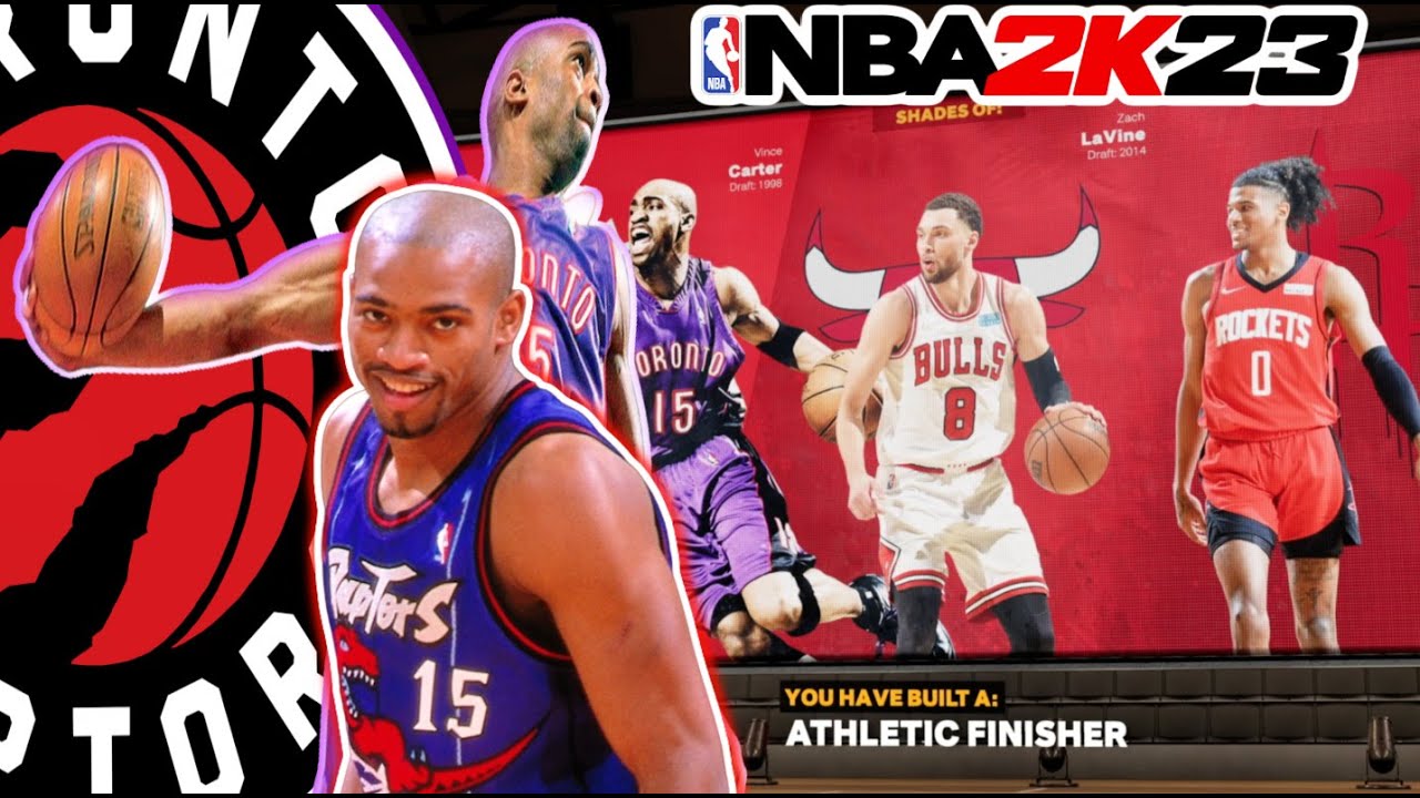 NBA 2K23 BEST RAPTORS VINCE CARTER BUILD with 99 DUNK! - YouTube
