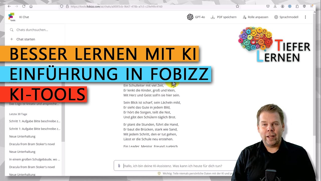 KI in der Schule: Einführung über Fobizz leicht gemacht - YouTube