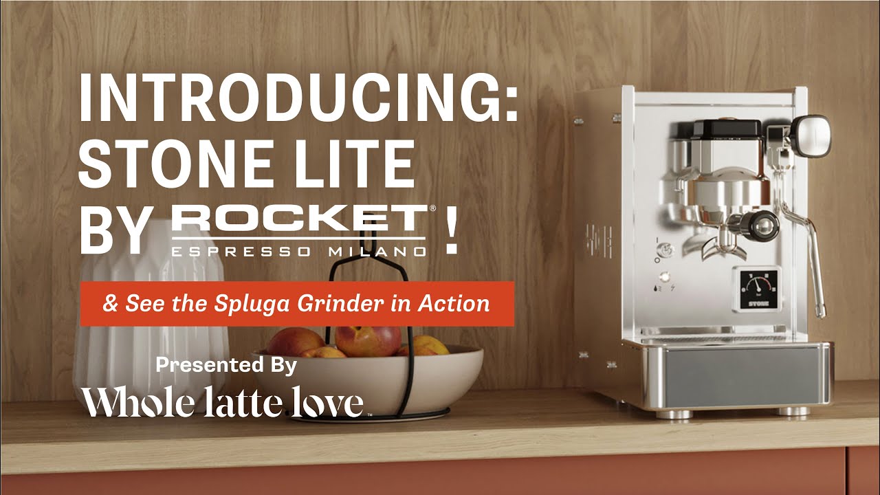 Meet the Stone Lite by Rocket Espresso & the new Spluga Grinder (LIVE ...