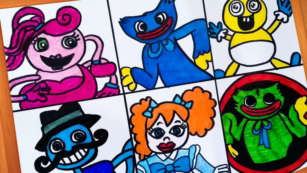 DRAW | POPPY PLAYTIME chapter 2 | Fnf Drawing | How to Draw Poppy ...