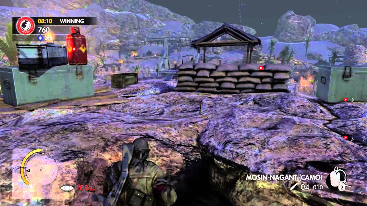 Sniper Elite 3 on night watch - YouTube