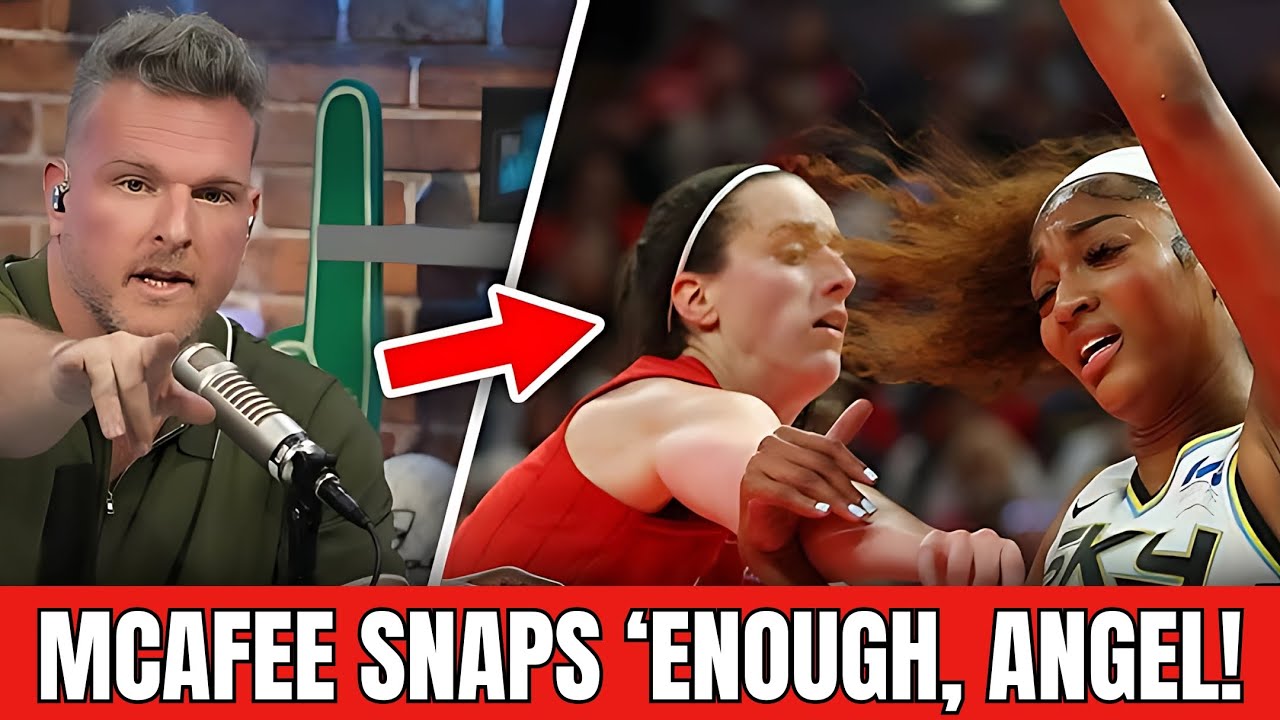 Pat McAfee DEFENDS Caitlin Clark & SHREDS Angel Reese Over WNBA ...