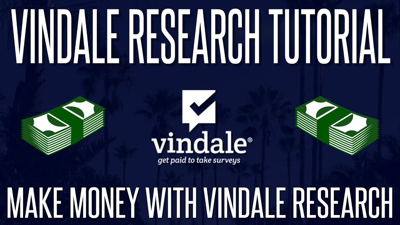 Vindale Research Tips - How To Make The Most Money From Vindale - YouTube