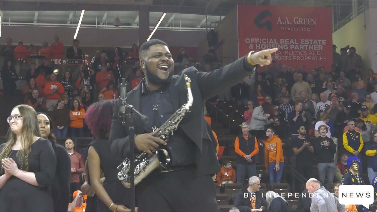 BG Independent News - Mike Williams on Sax and Voices at BGSU - YouTube