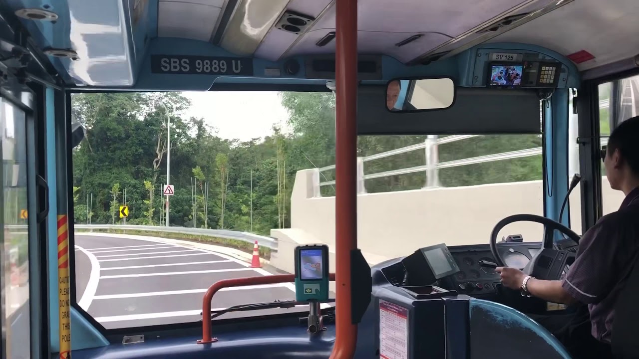 [SBST] Debut - SBS9889U on 157 passing Lornie highway - Volvo B10TL ...