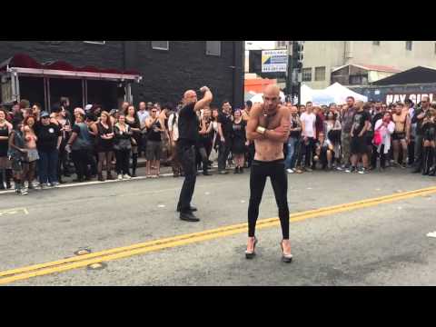 Folsom Street Fair -Public Flogging