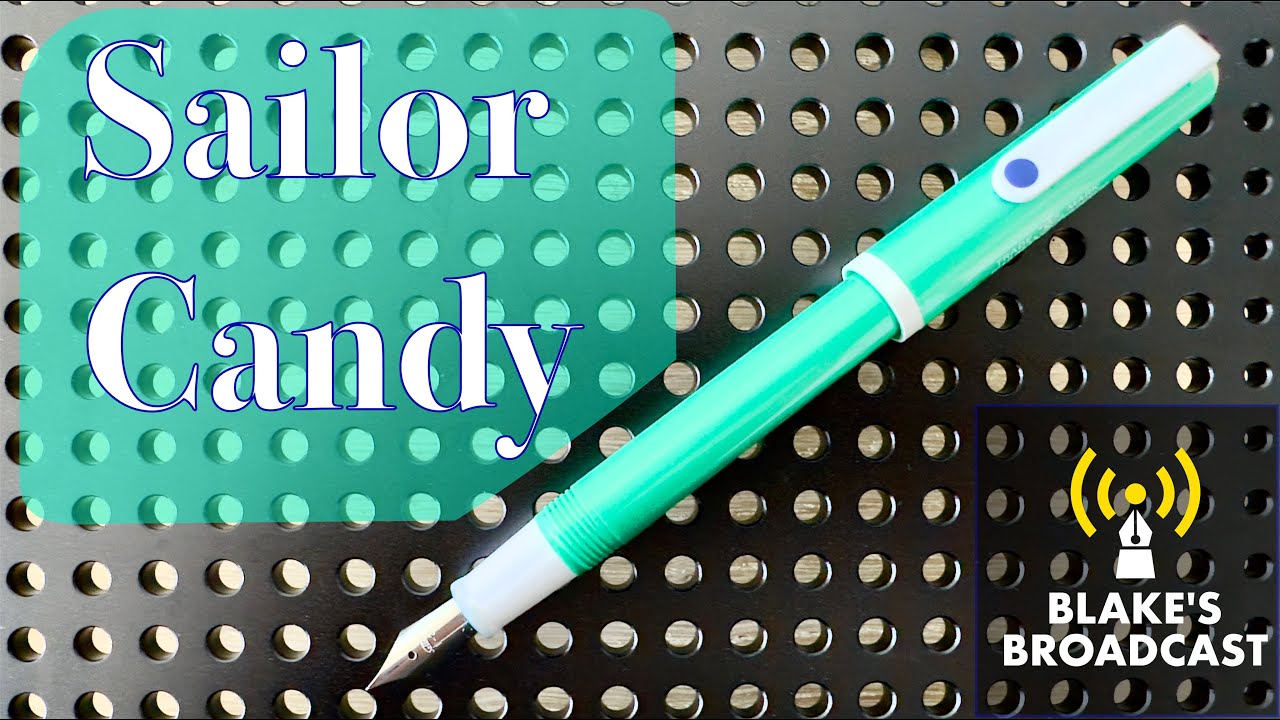 Sailor Candy Fountain Pen Review - YouTube