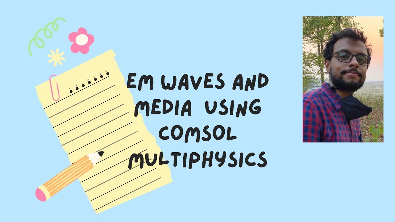 Simulating EM waves between two media using COMSOL MULTIPHYSICS - YouTube