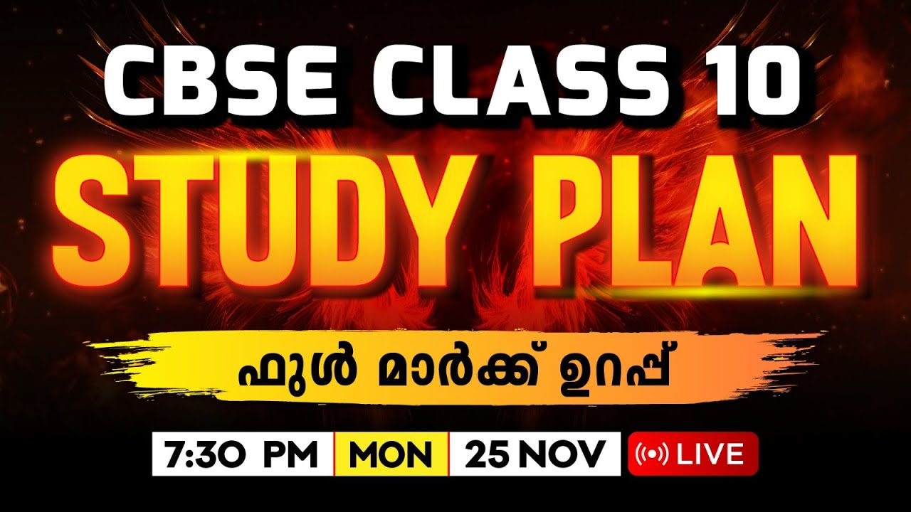 CBSE CLASS 10 | ULTIMATE STUDY PLAN | EXAM WINNER - YouTube