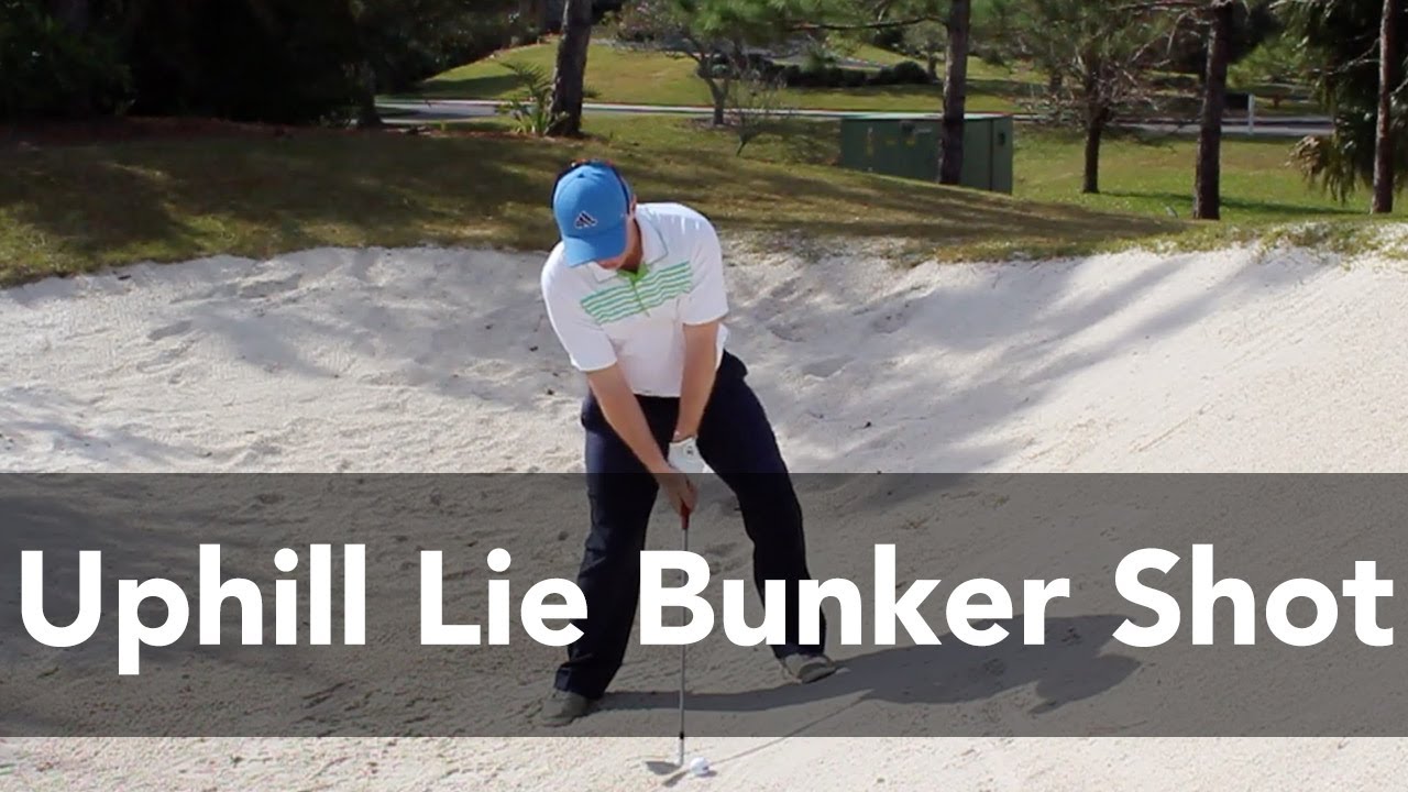 How to Hit an Uphill Bunker Shot | Golf Instruction | My Golf Tutor ...