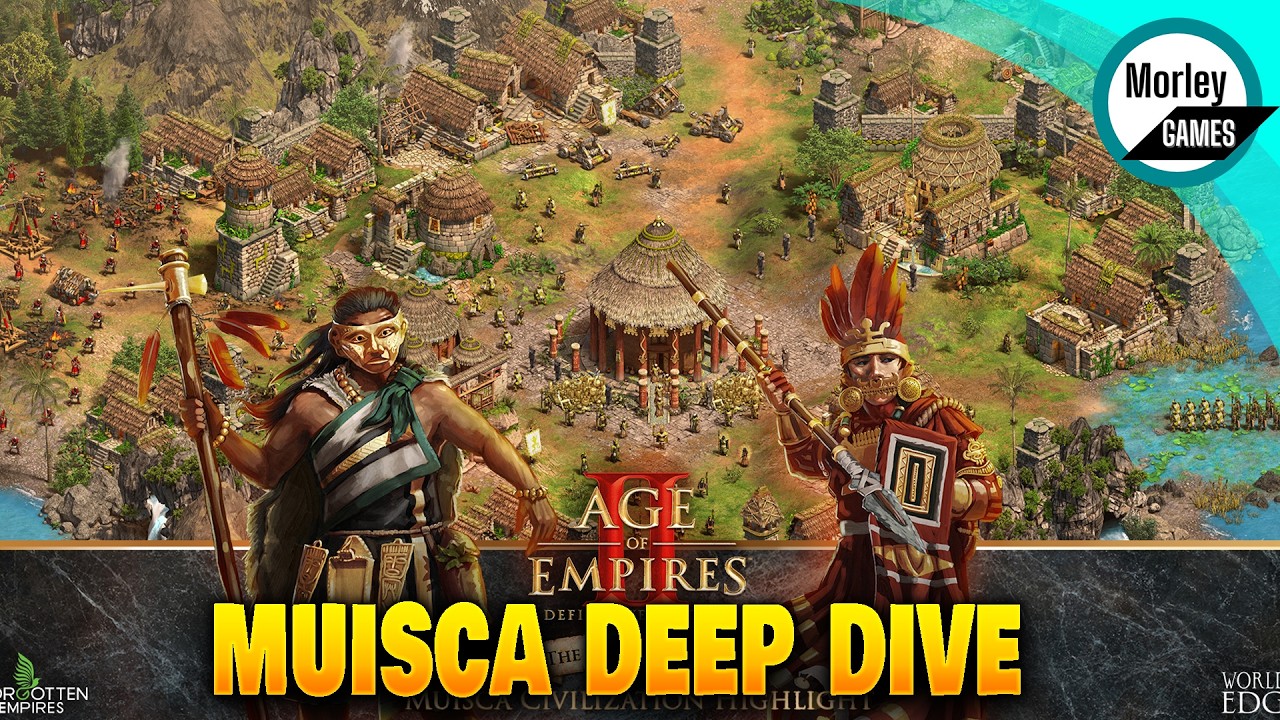 Muisca REVEALED! civ bonuses and tech tree! - AOE2 The Last Chieftains ...