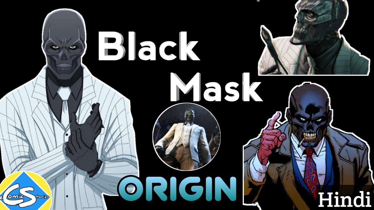 Black Mask Origin | Dc Comics | in Hindi - YouTube