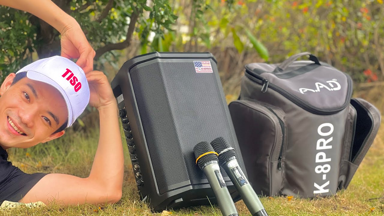 Đập hộp loa Di động K-8 PRO 12TR8 | ĐỐI THỦ BOSE S1 PRO - YouTube