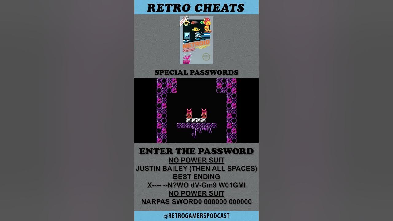 Retro Cheats: Metroid - YouTube