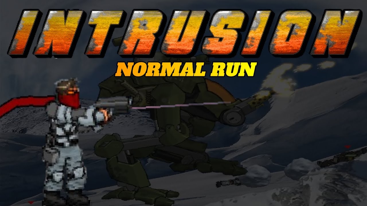Jugando INTRUSION un juego de mi infancia - YouTube