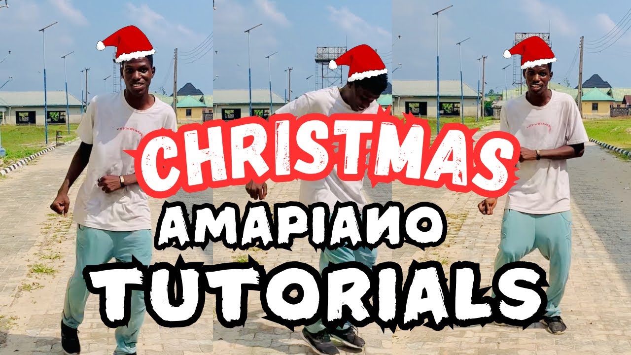CHRISTMAS AMAPIANO | BlACK SANTA TIKTOK DANCE TUTORIAL FOR BEGINNERS (EASY STEPS ) TO LEARN ...