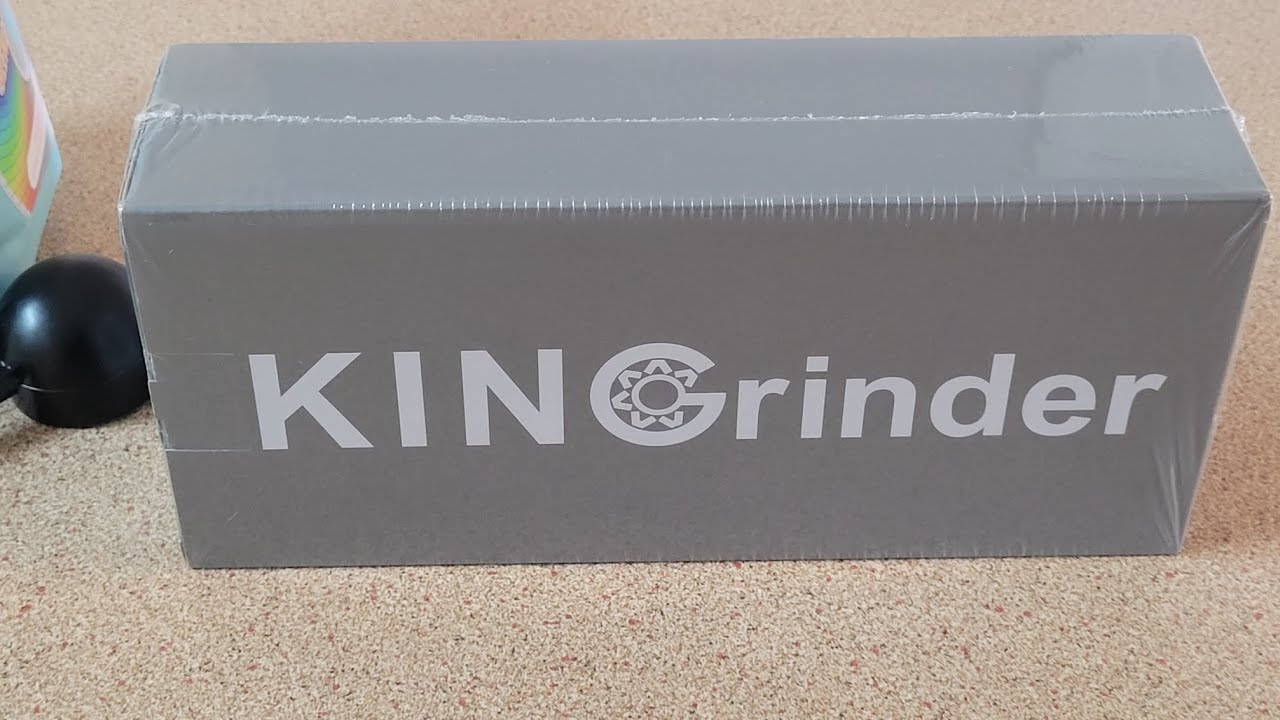 KINgrinder K4 hand coffee grinder unboxing and first use - YouTube
