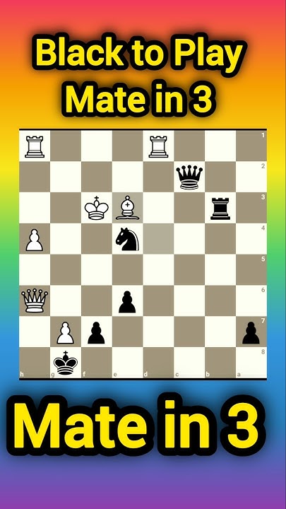 This Tricky Mate in 2 Puzzle Will Blow Your Mind! #puzzlequest #chessshorts #chess 🌼🌼 - YouTube