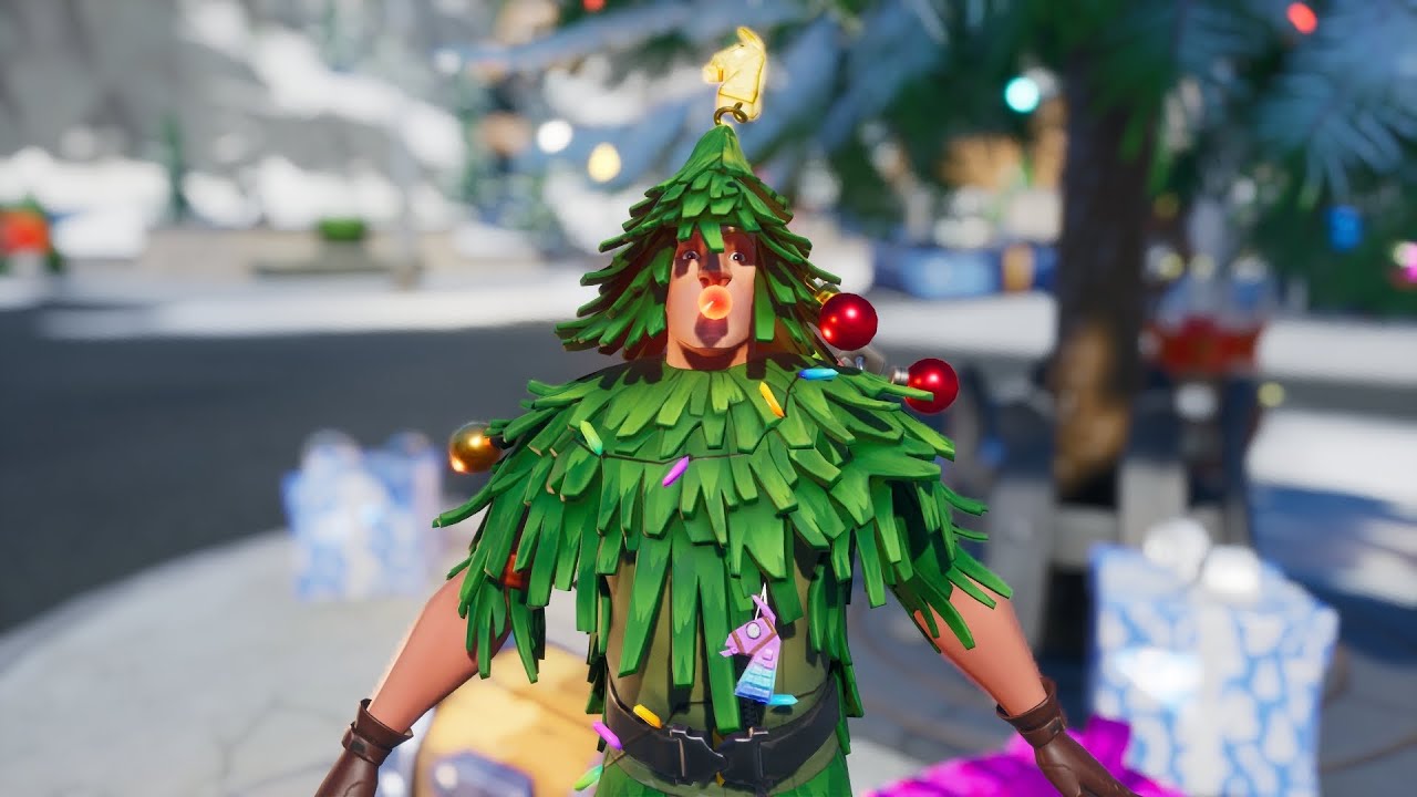 I Pretended To Be A Tree In Fortnite! (THEY FELL FOR IT) - YouTube